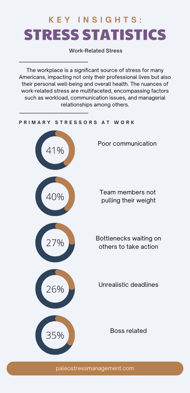 Stress Statistics In 2025: Infographics Of Modern-Day Stress